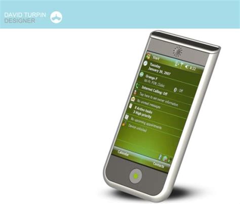 Windows Mobile Touchscreen Phone Looks Hot Keeps It Simple Concept Phones