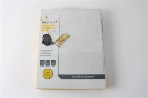 Targus Versavu Keyboard Case For Apple Ipad 3rd Generation Property Room