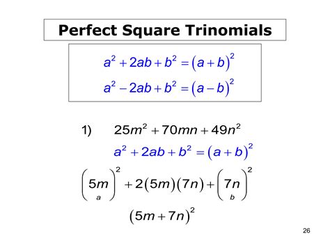 Complete Factoring Rules In Grade 8 Mathppt
