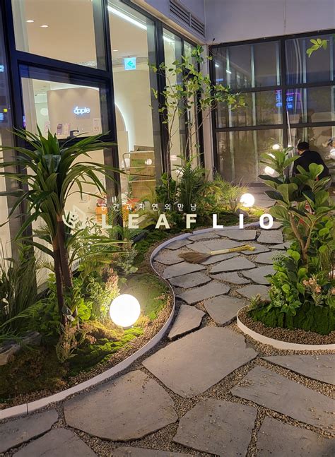 리프리오 Leaflio 플랜테리어 그린인테리어 식물인테리어 조화 조경 실내조경 외부조경 조화조경 인조조경 공간디자인 공간연출 그린디스플레이 조화
