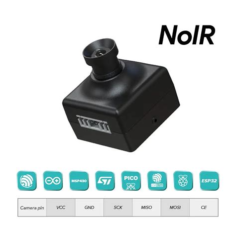 Arducam Mega 5mp Spi Camera Module W M12 Lens Noir Robotshop