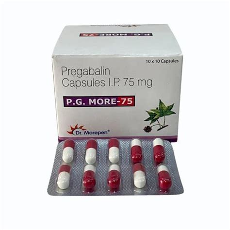 Pg More Dulo Pregabalin And Duloxitine Capsule 75 Mg At Rs 290 Box In Nagpur