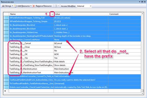 Find Unused Resources In A Net Solution Stack Overflow