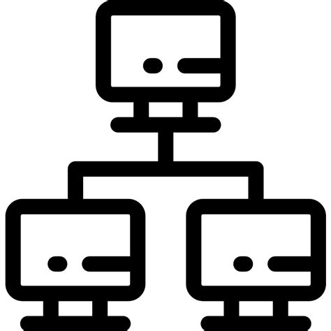 Networking Hierarchical Structure Vector Svg Icon Svg Repo
