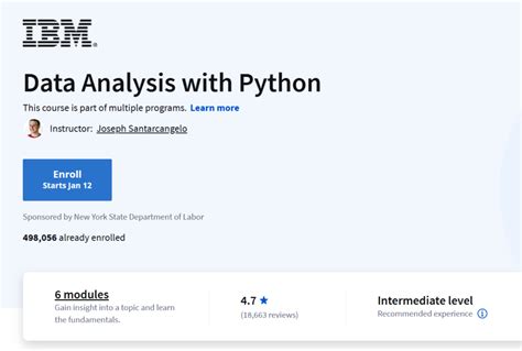 Data Analysis With Python Ibm Khóa Học Hạt Dẻ