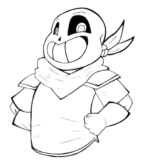 Sans Undertale Coloring Page Free Pages Sketch Coloring Page