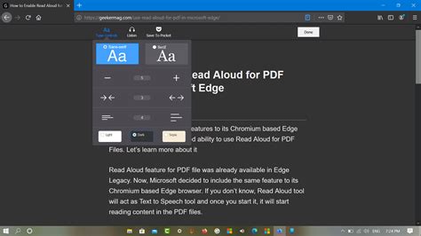 Mozilla Released Firefox Reader Mode New UI