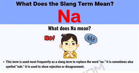 Na Meaning Do You Actually Know What This Term Stands For • 7esl