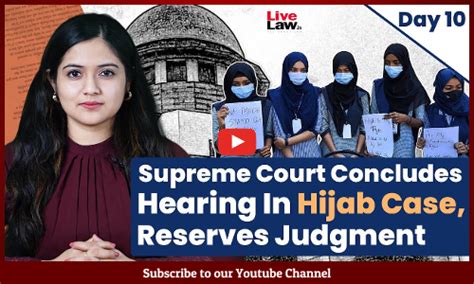 Supreme Court Concludes Hearing In Hijab Case Reserves Judgment Day
