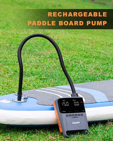 Acaleph Rechargeable Electric Paddle Board Pump 20psi High