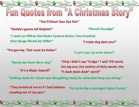 A Christmas Story Movie Quotes Quotesgram