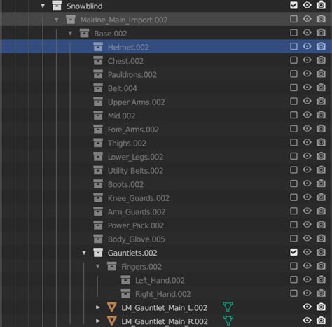 Enabledisable All Subcollections Rblender