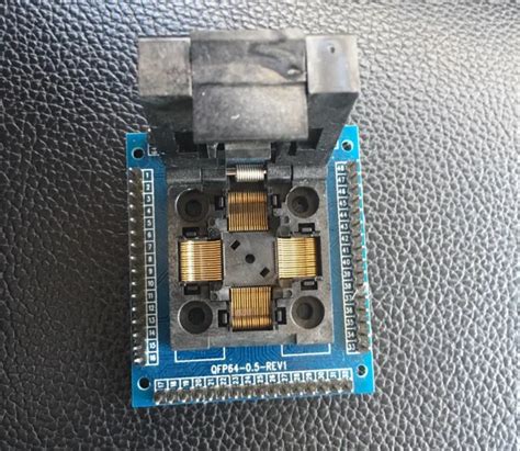 Top Quality U Type QFP64 TQFP64 LQFP64 Socket Adapter IC Test Socket
