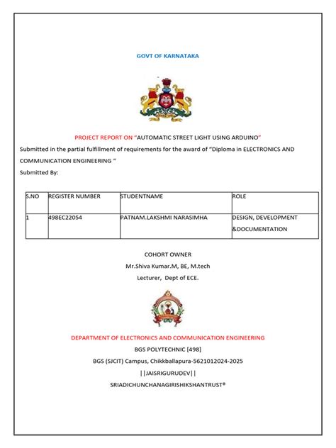 Automatic Street Light Using Arduino Pdf Arduino Relay