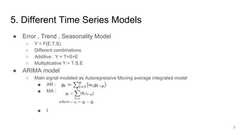 Demand Time Series Analysis And Forecasting Pdf Technology And Computing