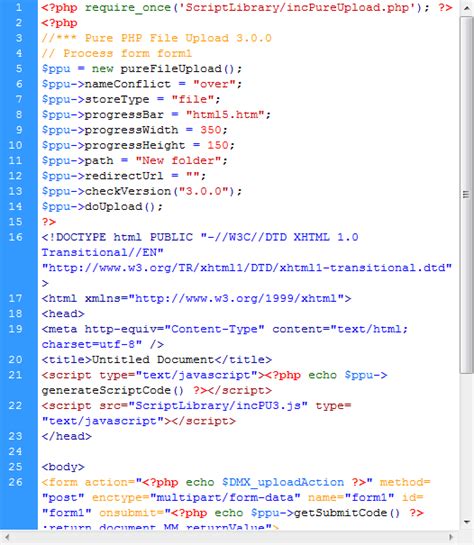 Pure Php Upload 3 Extensions Dmxzonecom