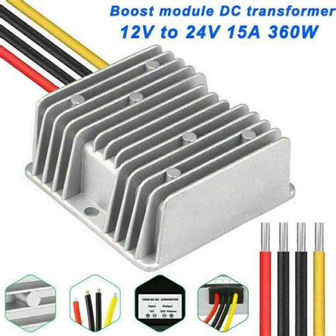 Dc 12V To 24V 48V Step Up Dc Converter Voltage Regulator Boost Module Stablizer Dc12V To 24V 15A