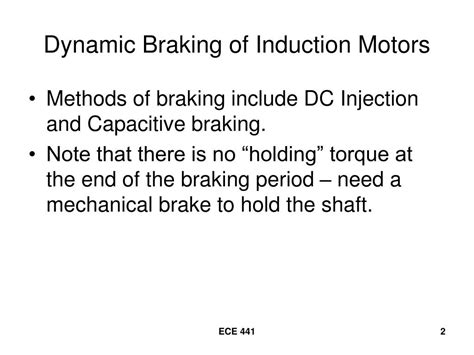 Ppt Dynamic Braking Of Induction Motors Powerpoint Presentation Free Download Id763540