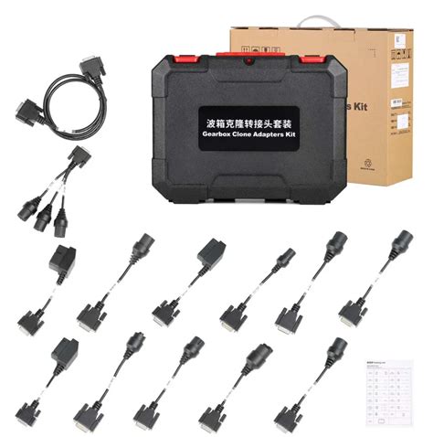 Launch X431 ECU Programmer Gearbox Cloning Connectors Package For Launch X Prog3 X 431 ECU