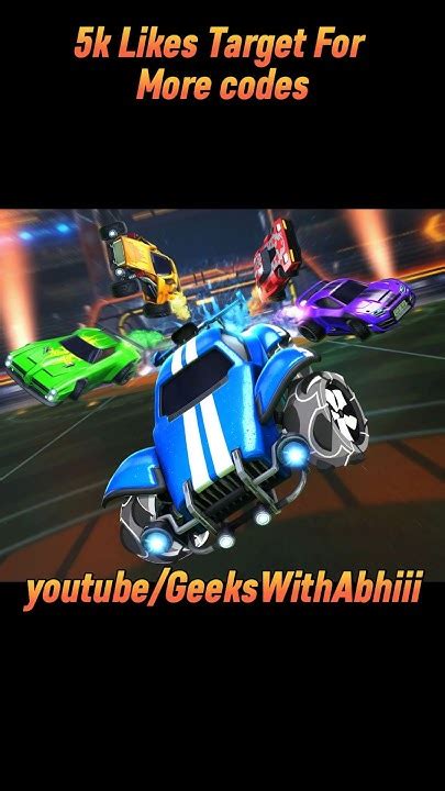 2024 Rocket League Codes Rocketleague Redeemcode Youtube