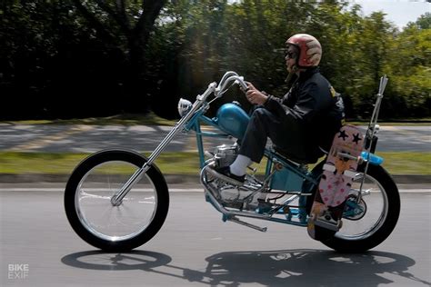 Tampang Mini Chopper Jelmaan Honda Cg110 Dan Perjuangan Sang Builder