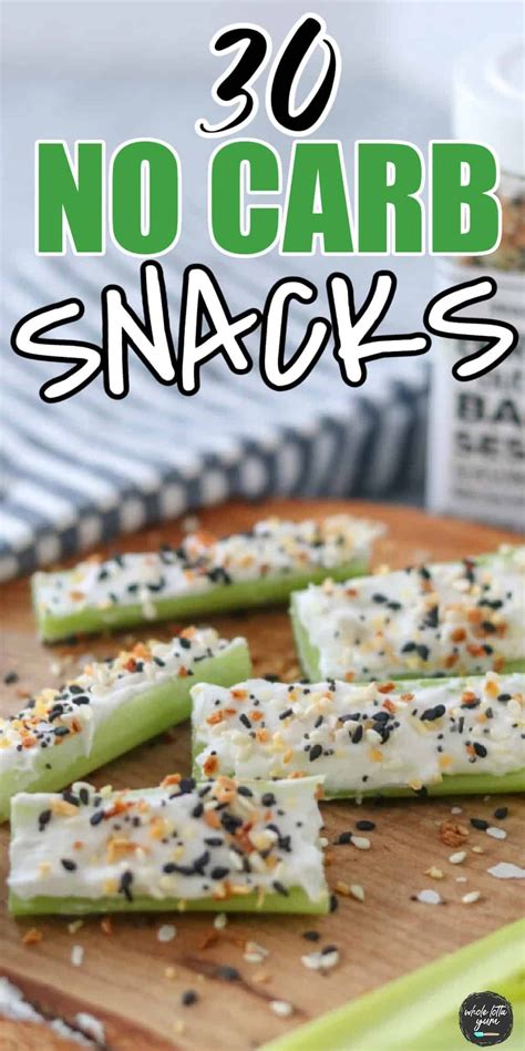 30 No Carb Snacks To Buy And Make Zero Carb Meals Too No Carb Snacks Zero Carb Foods Zero