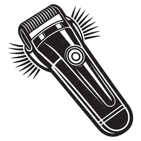 Hair Trimmer Vectir Illustration Premium Ai Generated Vector
