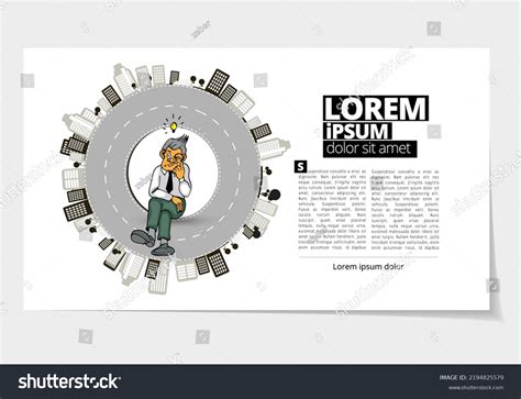 Business Presentation Infographic Template Vector Stock Vector Royalty Free 2194825579