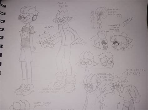 Just Some Splatoon Sketches By Tastimeandspace On Newgrounds
