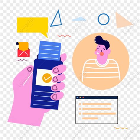 손으로 그린 만화 웹 지불 정보 그림 돈 일러스트목록기호 Png 일러스트 무료 다운로드 Lovepik