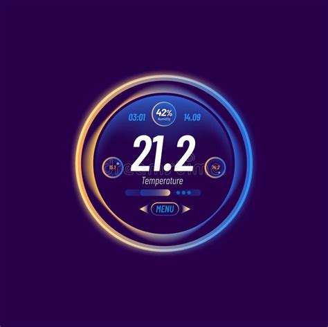 Thermostat Dial Ui Stock Illustrations 58 Thermostat Dial Ui Stock Illustrations Vectors