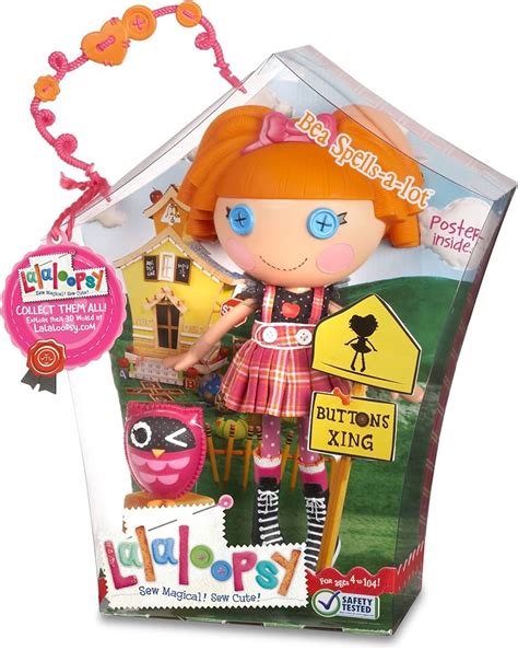 Lalaloopsy Bebes Bea Lalaloopsy Bea Spells A Lot 14” Preowned Doll