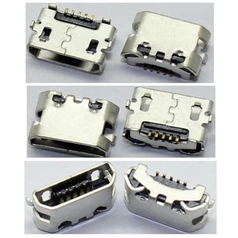 PCS Charger Mini Micro USB Jack Female Charging Port Dock Connector Socket For Huawei Ascend