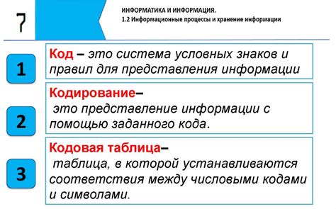 Кодирование текстовой информации Урок №3 Информатика и информация 7 класс презентация онлайн