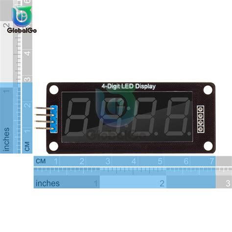056 Inch 4 Bits Led Digitale Display Module Buis Grandado