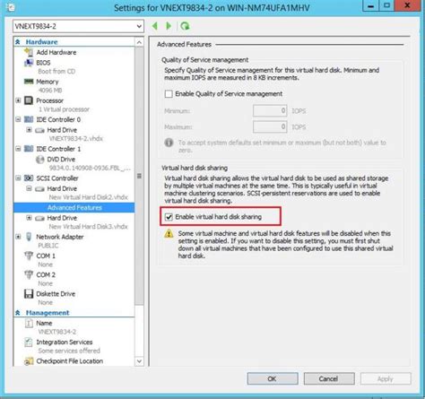 Microsofts Shared Virtual Hard Disk Consumption F VOX