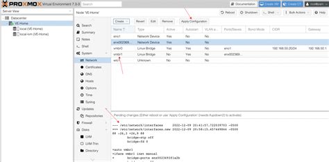 Adding A Usb Ethernet Port To Your Proxmox Server Using Web Interface Virtualize Everything