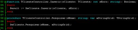 Cadastro Delphi Poo Mvc Dao Camada Controller Clipatec Informática