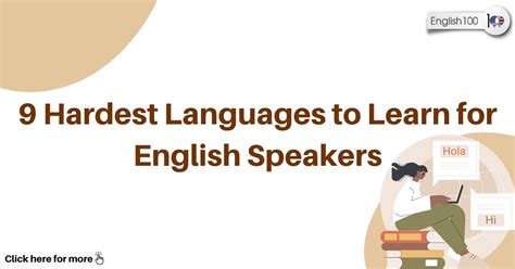 9 Hardest Languages To Learn For English Speakers English 100