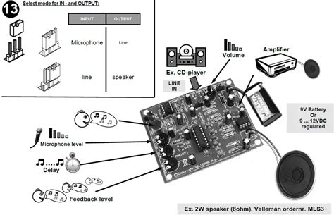 Velleman MLS W Speaker Ohm Installation Guide