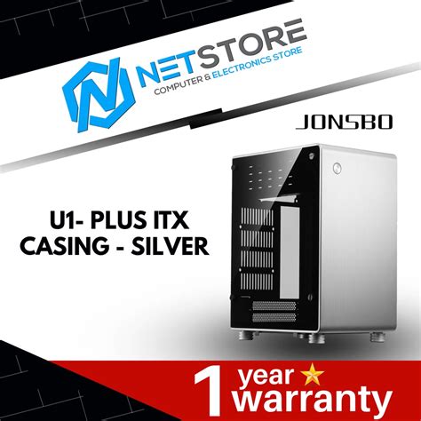 Jonsbo U1 Plus Itx Casing Silver J Ca U1 Plus Sil Shopee Malaysia