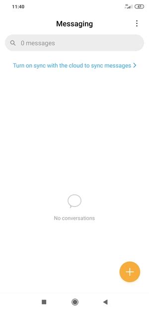 Set Up SMS Xiaomi Android Android 10 Guide