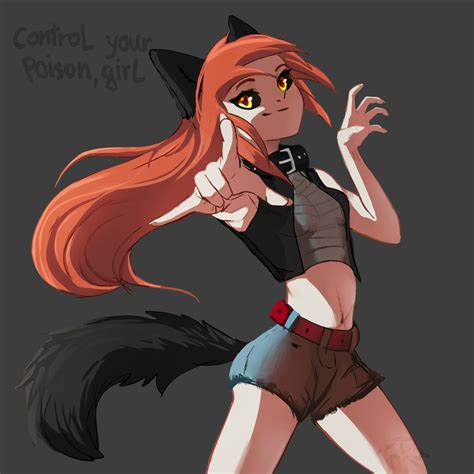 A Werewolf Girl By Peishawarren On Deviantart