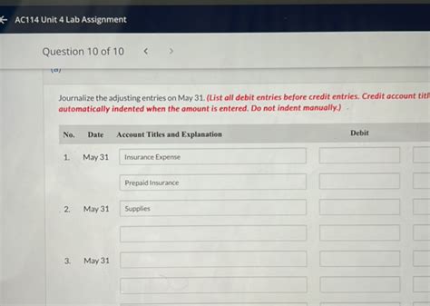 AC Unit Lab Assignment Question Of StudyX