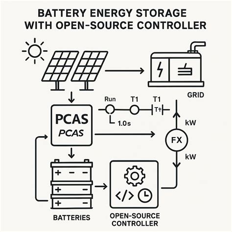 Bess Microgrid Energystorage Opensourcecontrol Pcas Netzero Hybridpower Power Control