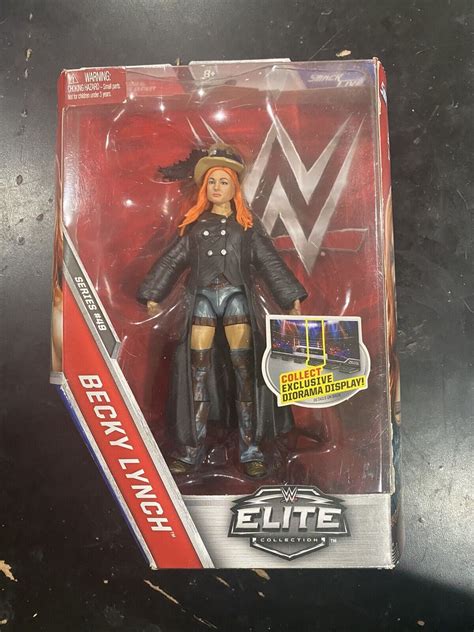Wwe Wrestling Elite Collection Series 49 Becky Lynch Action Figure Rare New Ebay