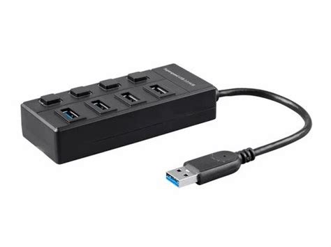 Monoprice 4 Port Usb 3 0 Switch Hub Model Name Number 24261 At Best