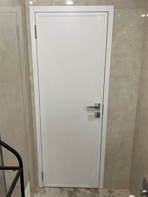 Двулицева врата за баня Vda100 бяла Murex Bg