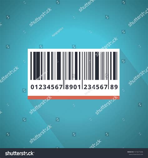 Bar Code Icon Vector Numbers Pattern Stock Vector Royalty Free 1515671606 Shutterstock