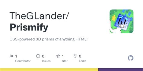 Github Theglanderprismify Css Powered 3d Prisms Of Anything Html